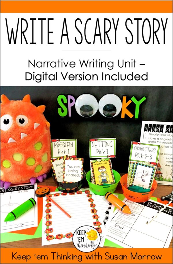 Teach Your Students How To Write A Scary Story - Keep ‘em Thinking