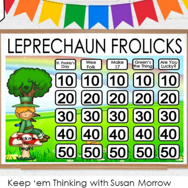 10 Engaging Activities For St. Patrick's Day - Keep ‘em Thinking