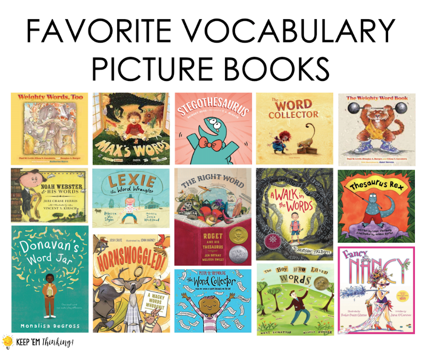 5 Fun Ways To Boost Vocabulary Development In The Primary Grades - Keep ...